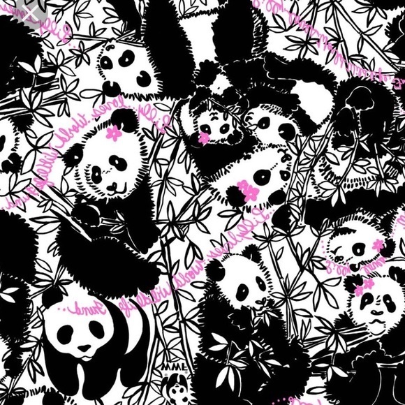 Lilly Pulitzer | Dresses | Lilly Pulitzer Panda Pandemonium Shift Dress ...